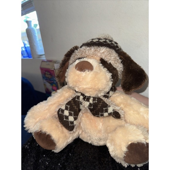 Hug Fun | Toys | Vtg Hug Fun Winter Puppy Dog Plush Stuffed Animal 1 ...